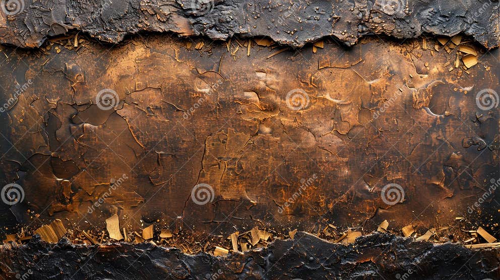 Plaster with a Bronze Tint. Aged Bronze Texture of Decorative Plaster ...