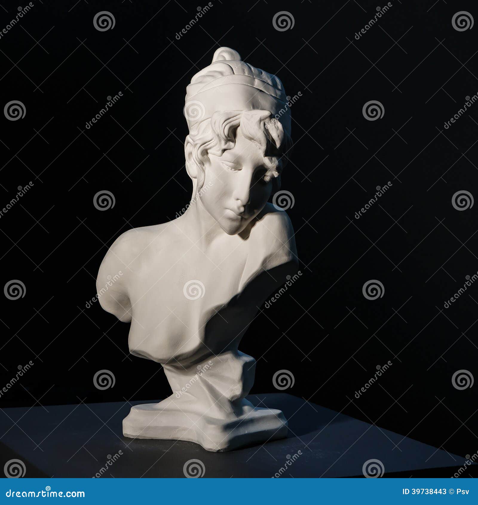 Plaster bust stock image. Image of human, arts, statue - 39738443