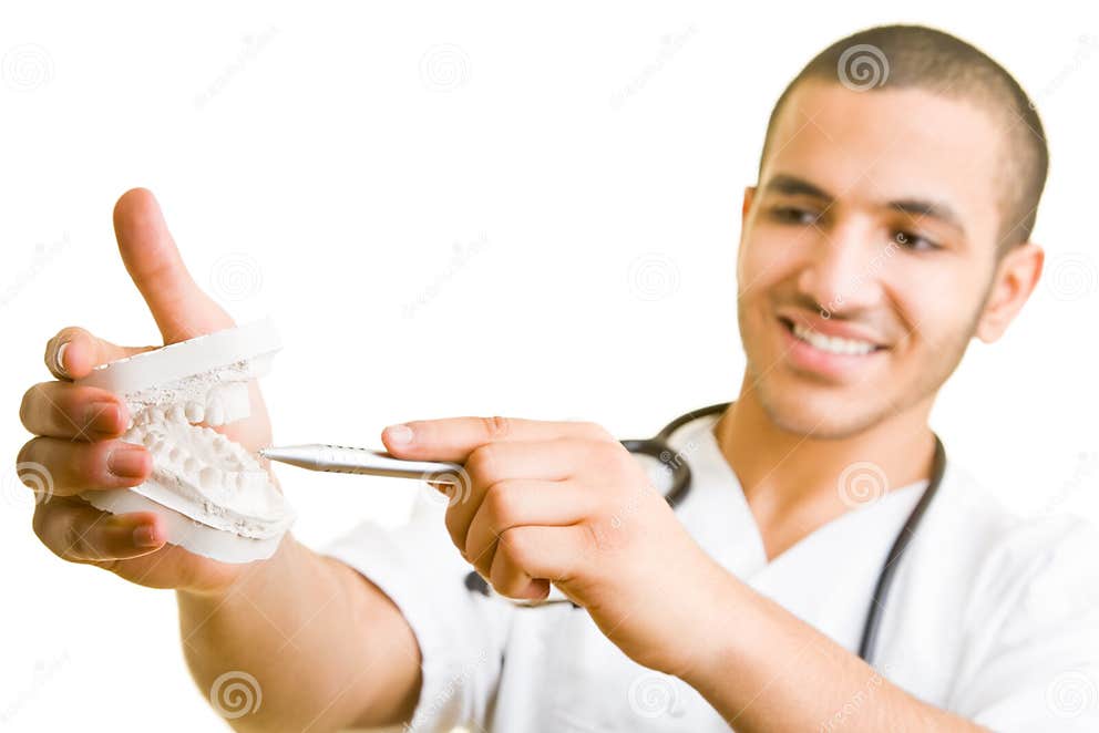 Plaster cast stock photo. Image of dental, laughing, denture - 9255564