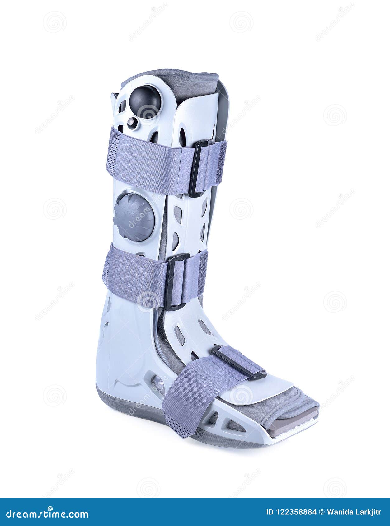 Plaster Cast on White Background Stock Photo - Image of painful, cast ...