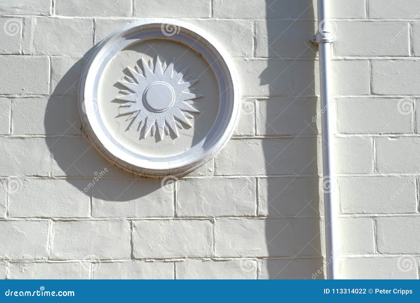 Plaster circle stock photo. Image of sunburst, circular - 113314022