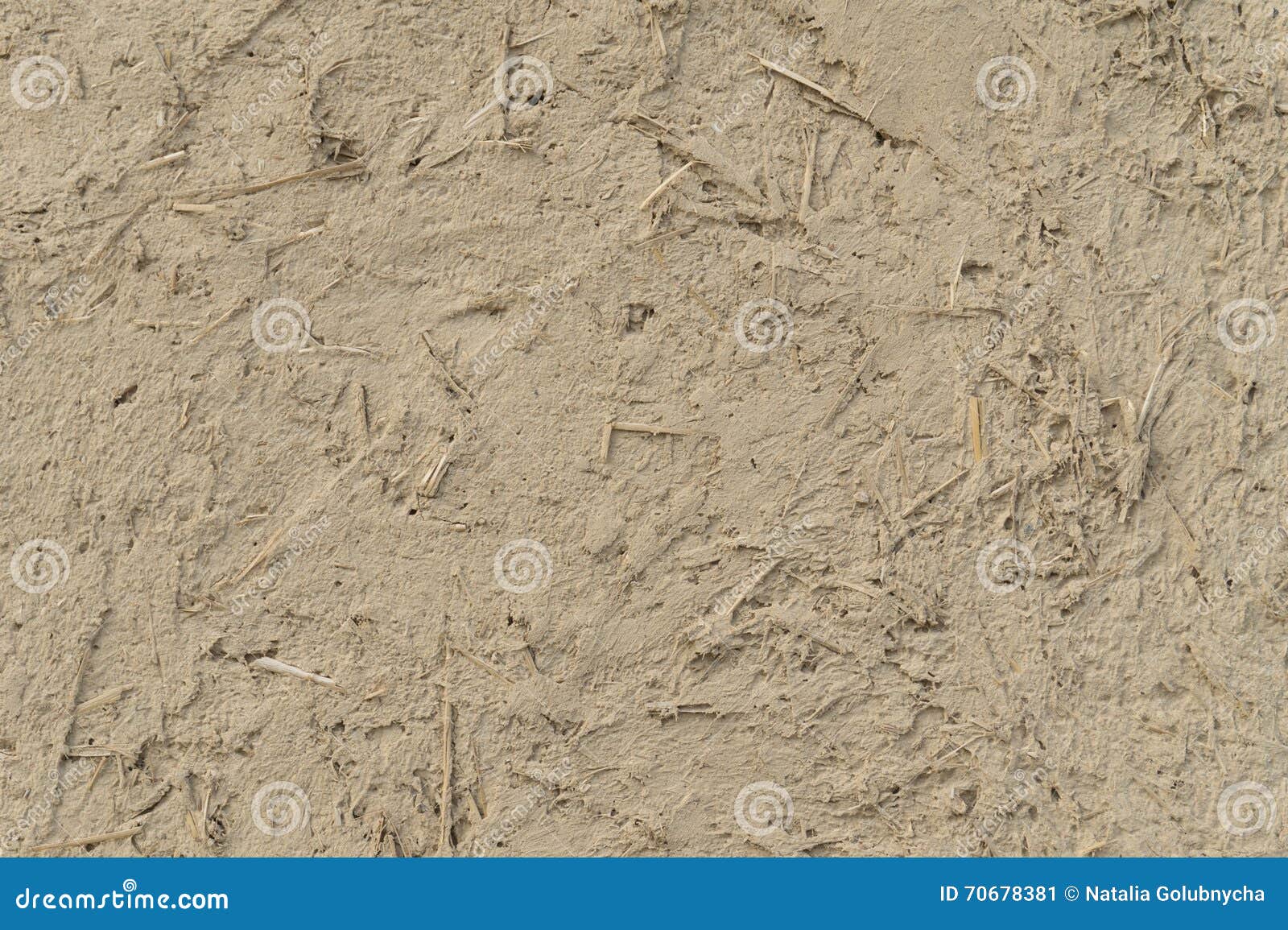 Plaster of clay and straw stock image. Image of parget - 70678381