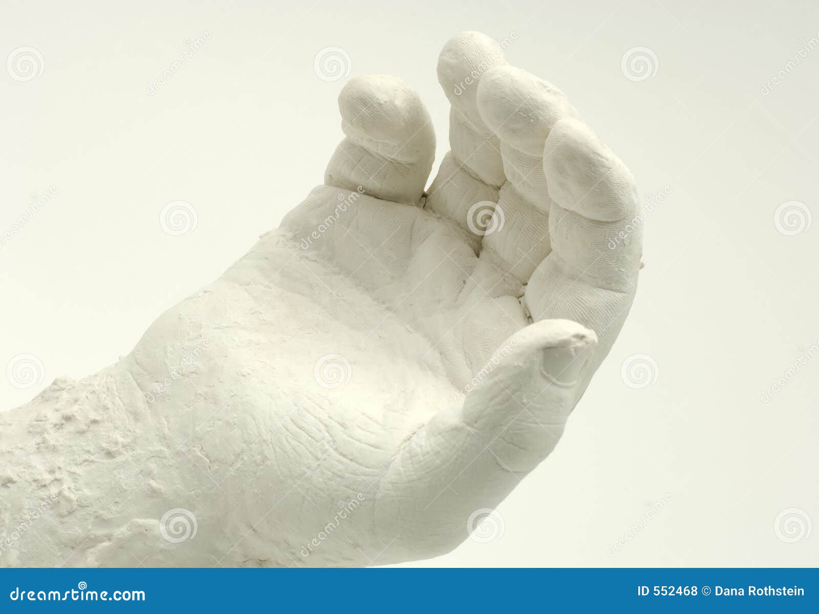 Plaster Hand stock photo. Image of form, model, hand, fingers - 552468