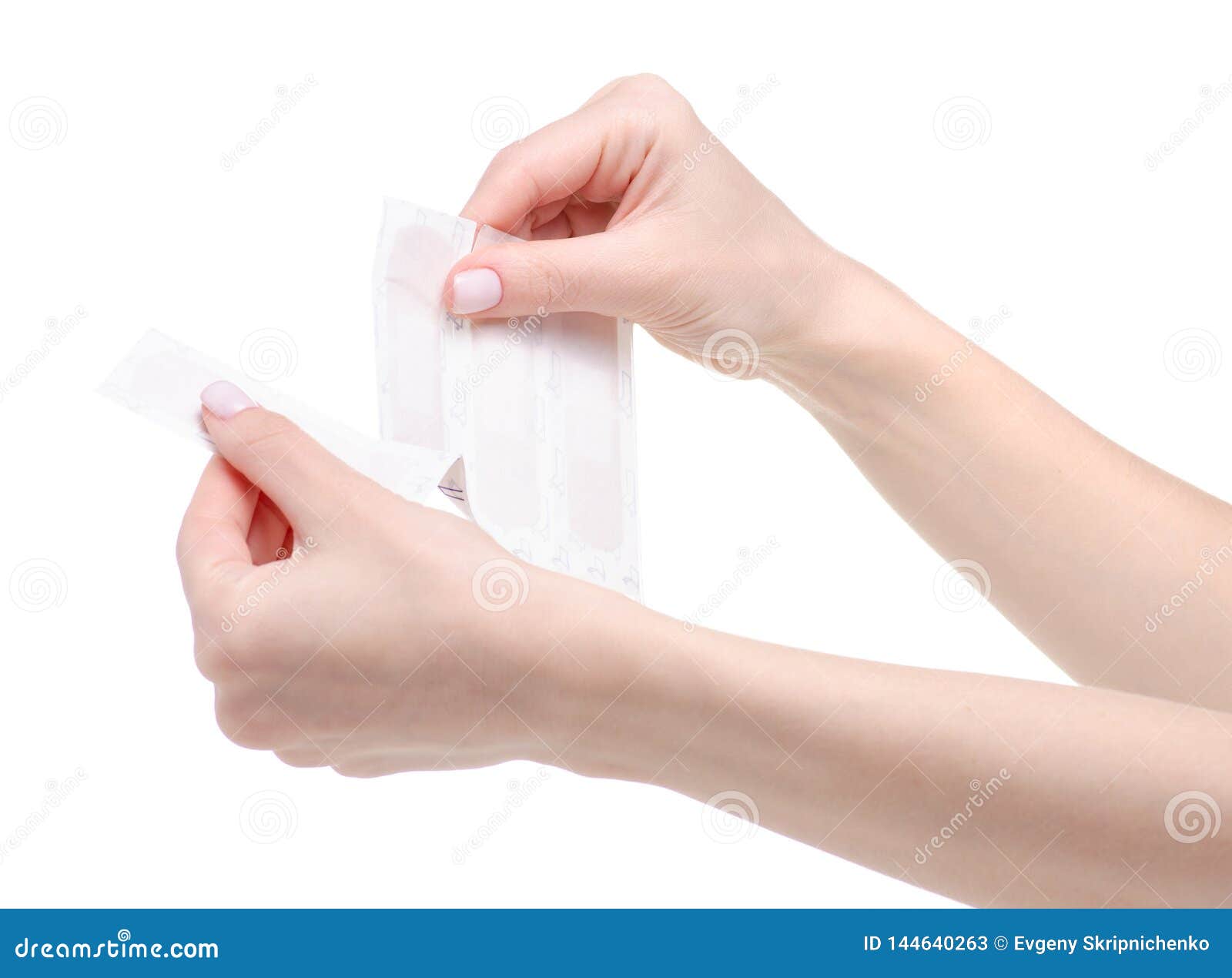Plaster in hand medical stock image. Image of doctor - 144640263