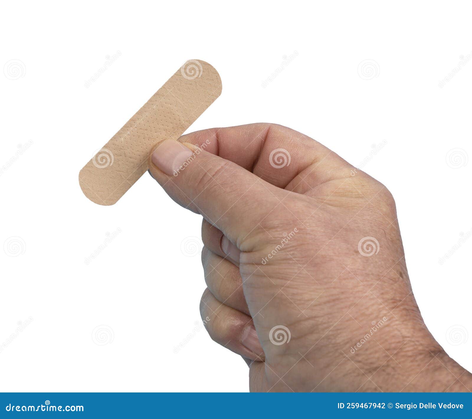A plaster stock photo. Image of healthcare, closeup - 259467942