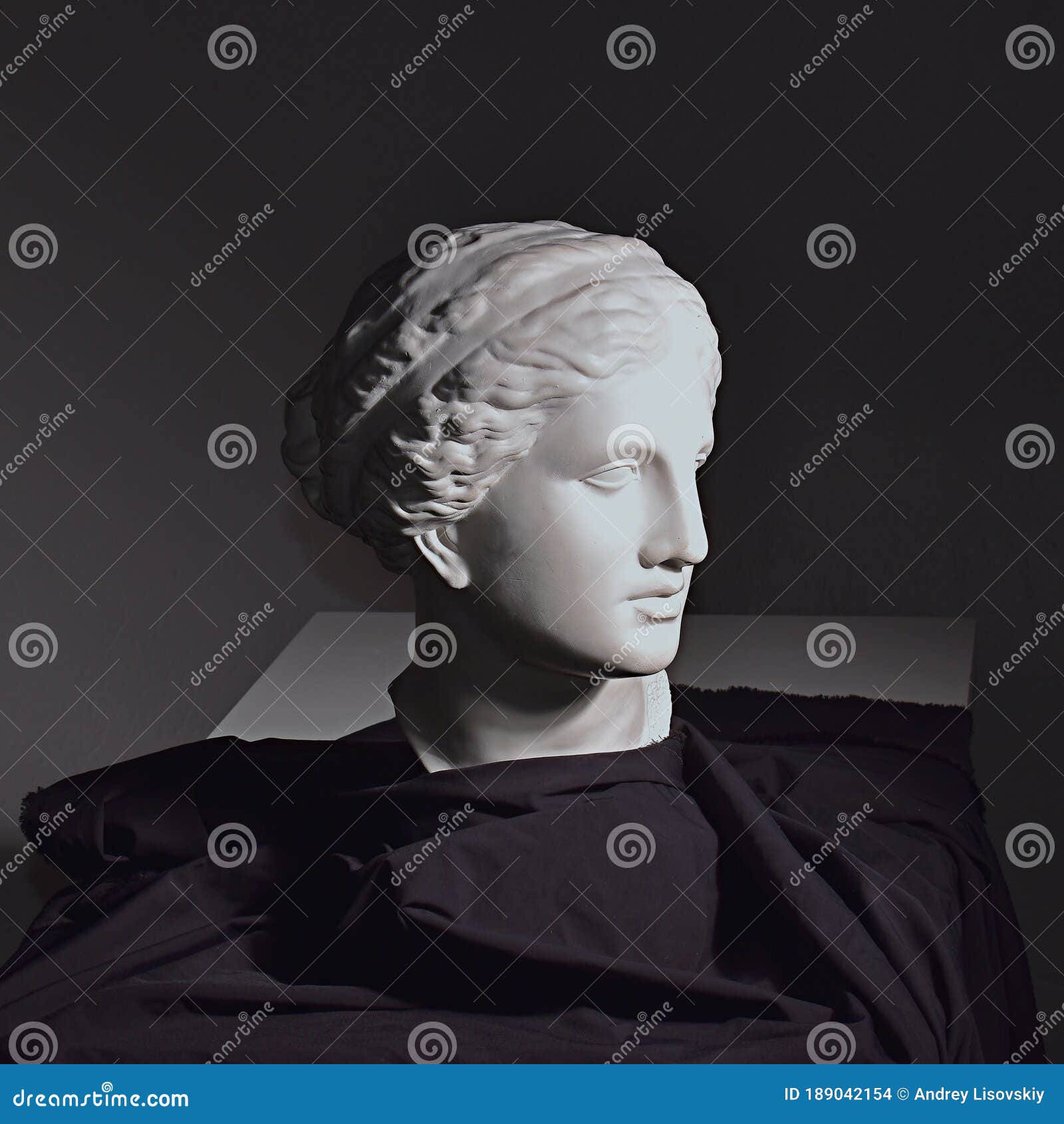 Plaster Head Model Cast for Drawing and Perspective on Fine Art Lessons ...