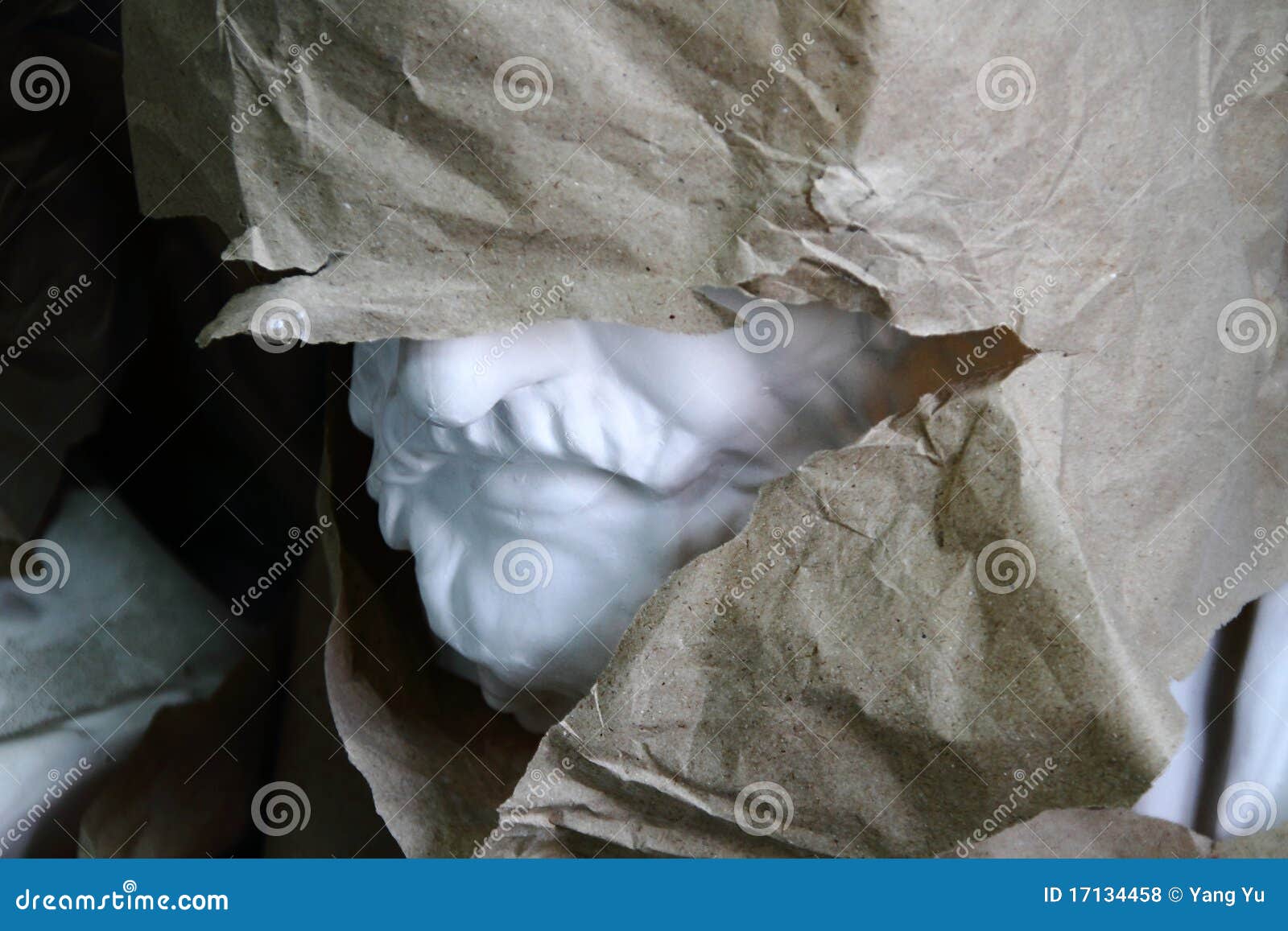 Plaster head of sculpture stock photo. Image of philosopher - 17134458