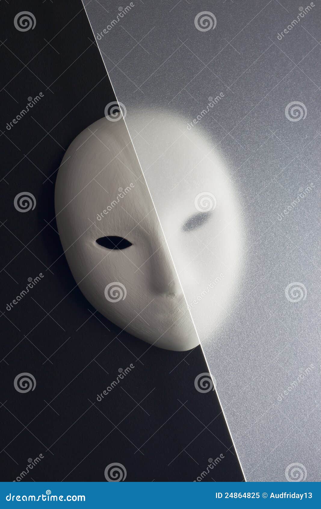 Plaster mask and joker stock image. Image of identity - 24864825