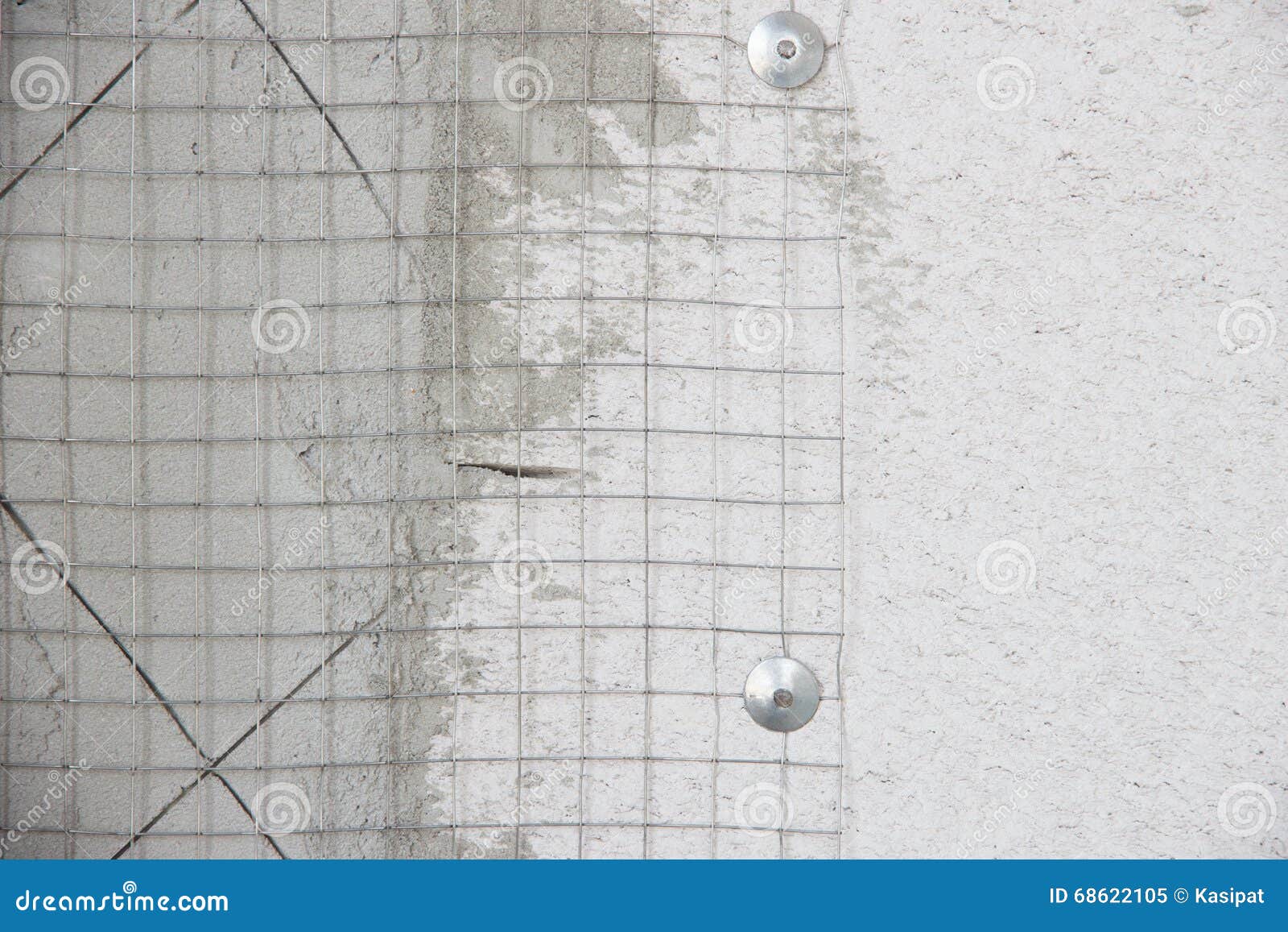 Plaster netting metal stock image. Image of plaster, mortar - 68622105