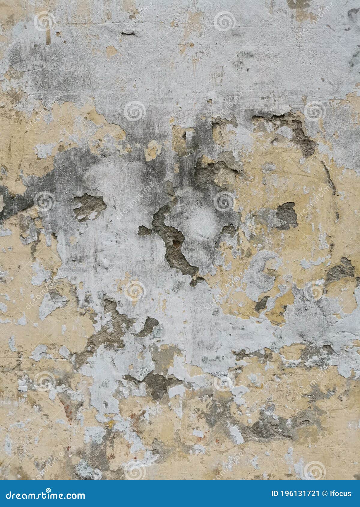 Plaster Patches on Old Concrete Wall Stock Image - Image of carving ...