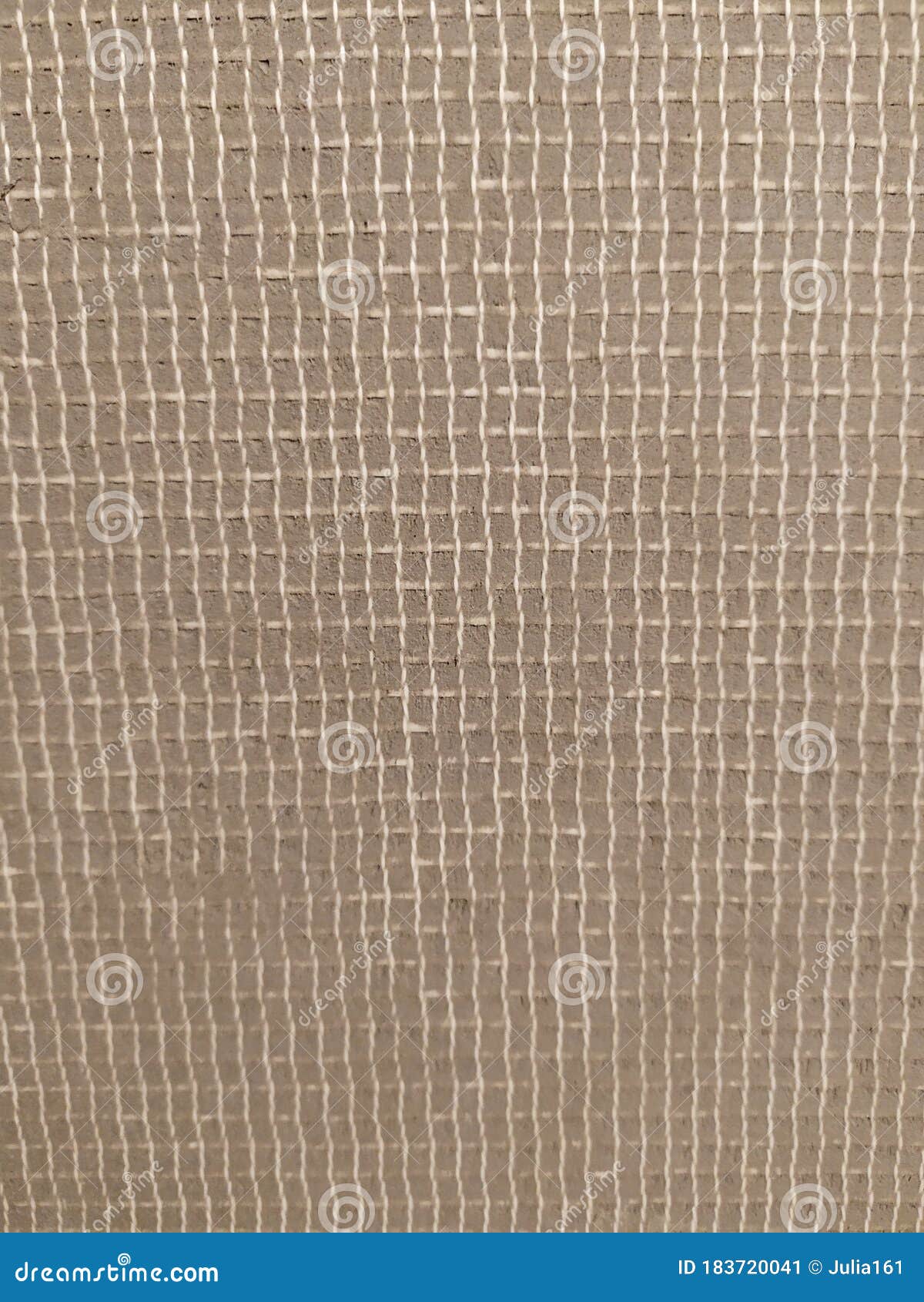 Plaster Reinforcing Mesh on the Wall Stock Image - Image of outside ...