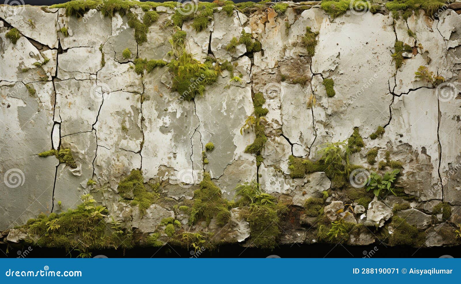 The Plaster Surface of the Brick Wall Has Begun To Deteriorate and the ...