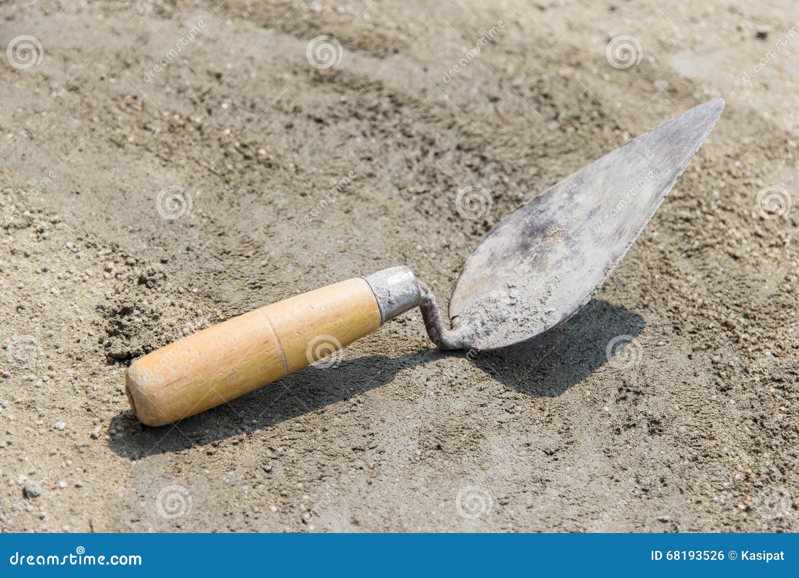 Plaster tool stock photo. Image of labor, coat, contractor - 68193526