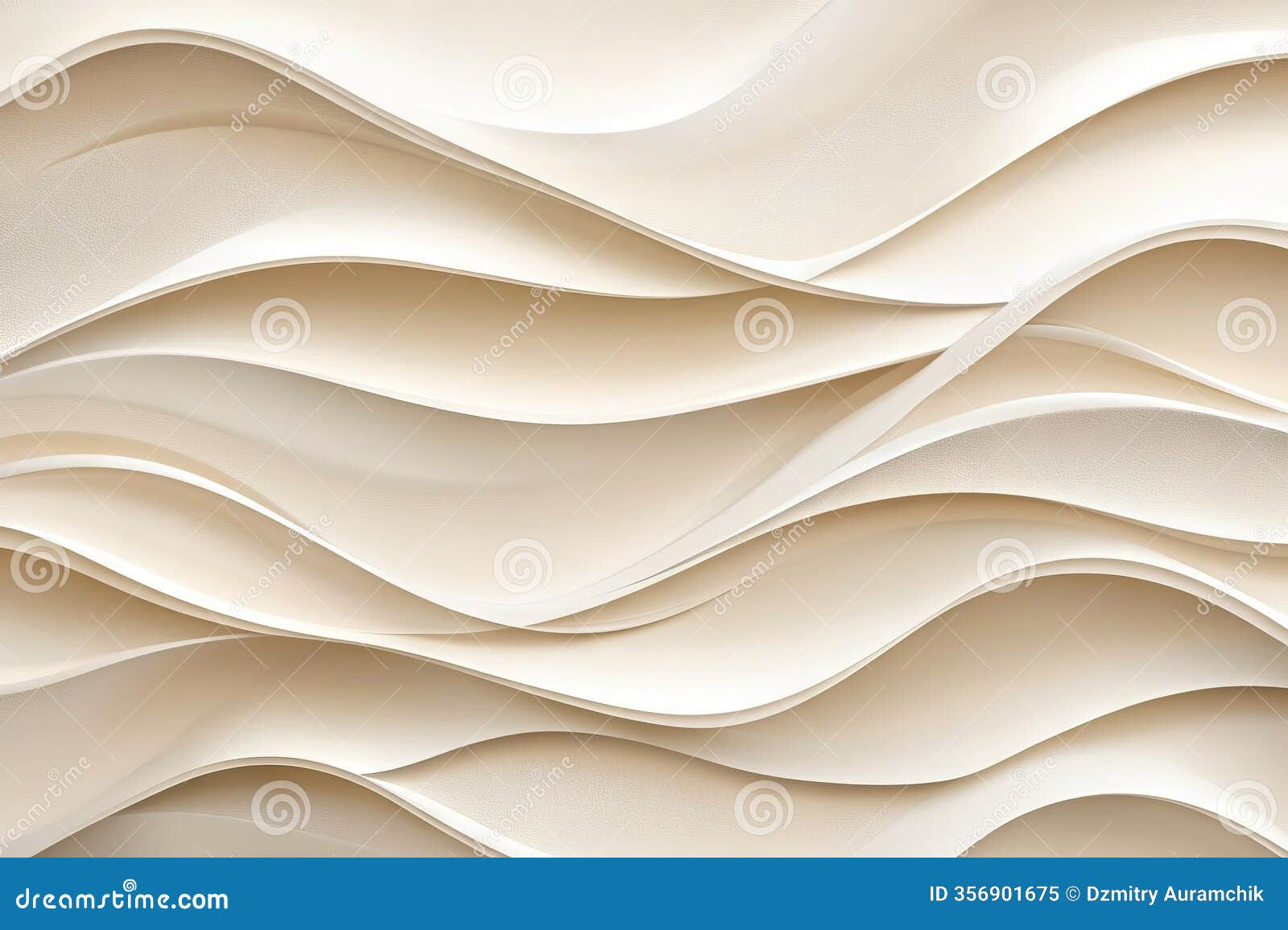 A Plaster Wall Adorned with a Wavy, Three-dimensional Relief Pattern ...