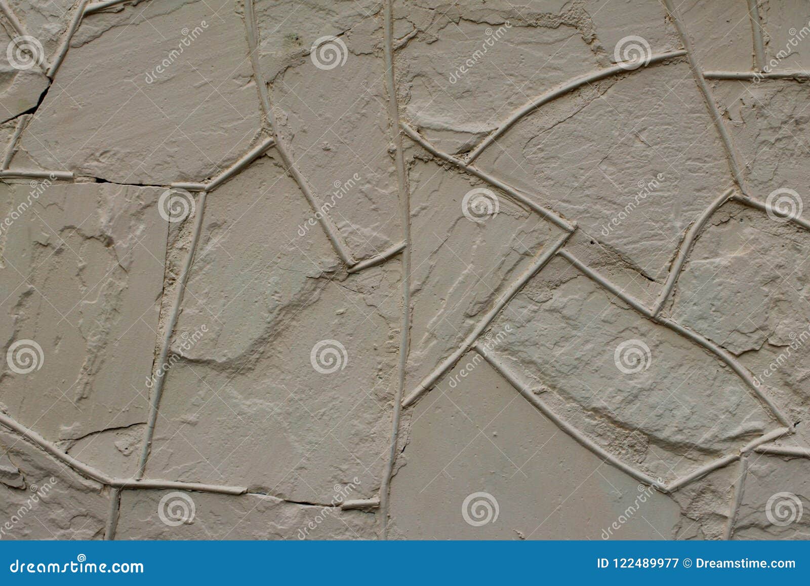 Plaster of Wall Building with Pattern Stock Image - Image of decoration ...