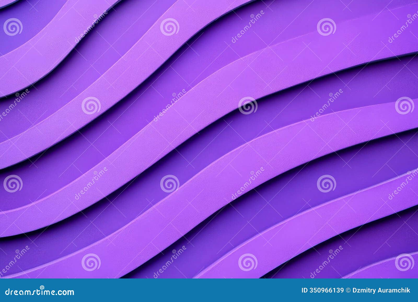 A Plaster Wall Featuring a Wavy Volumetric Relief Pattern, Decorated ...