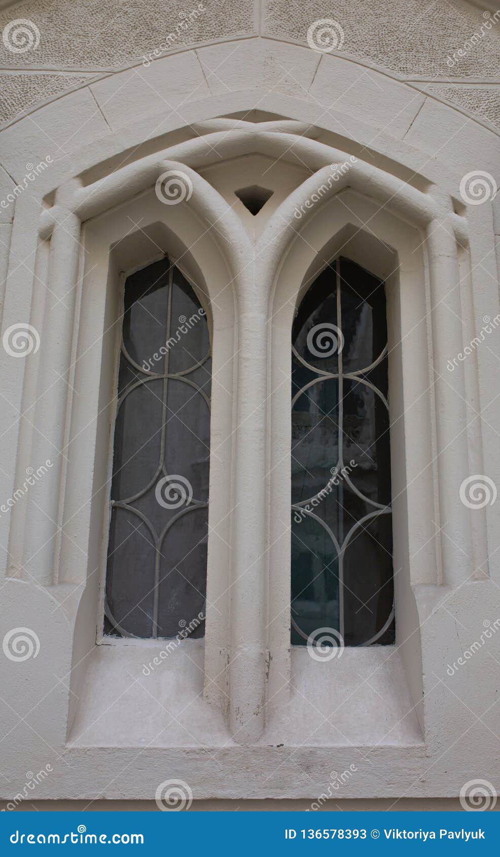Plaster Beige Wall with Old Window Stock Image - Image of plaster ...