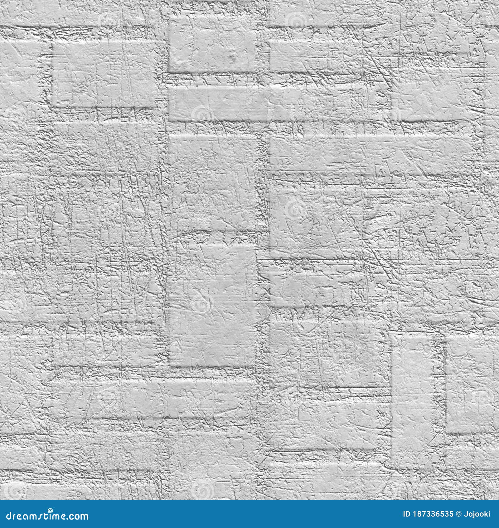 Plaster Wall Seamless Texture with Motif Pattern, 3d Illustration Stock ...