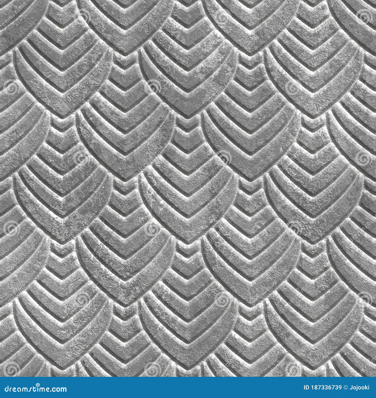 Plaster Wall Seamless Texture with Motif Pattern, 3d Illustration Stock ...