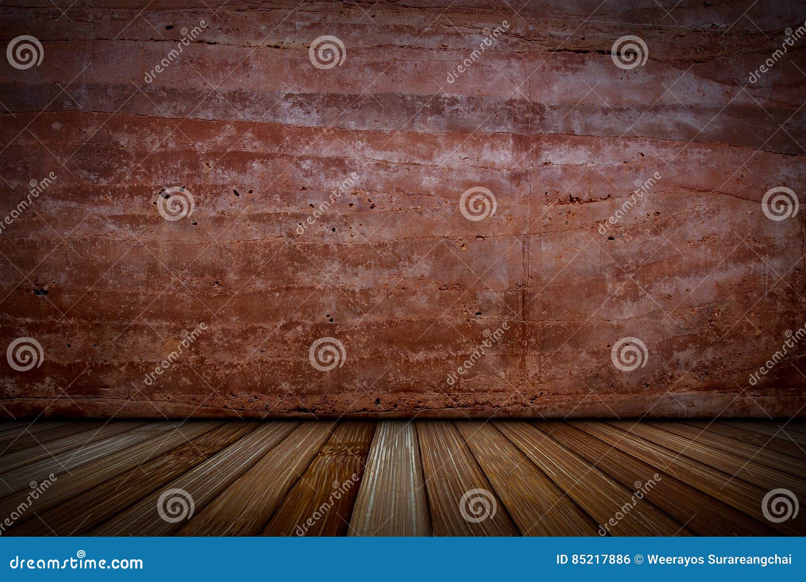 Plaster Walls and Wood Floors. Stock Photo - Image of structure ...