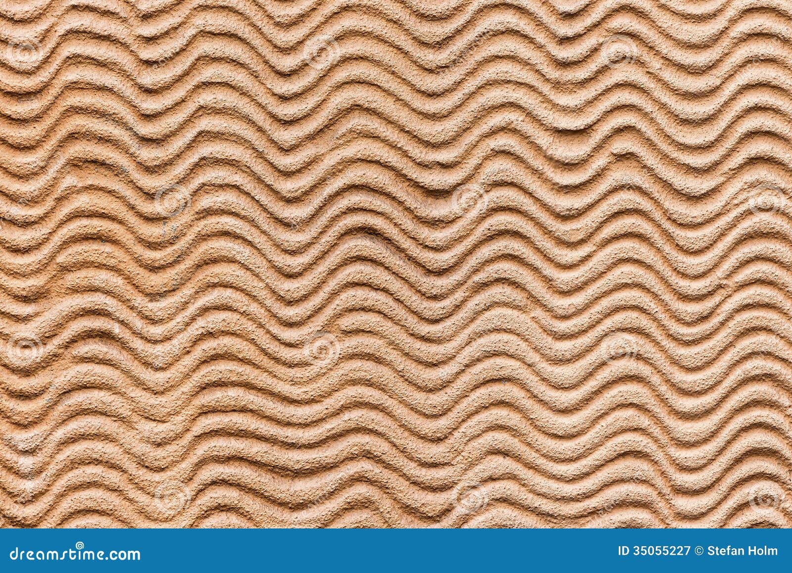 Plaster in a Wave Form, Natural Stock Image - Image of rough, plaster ...