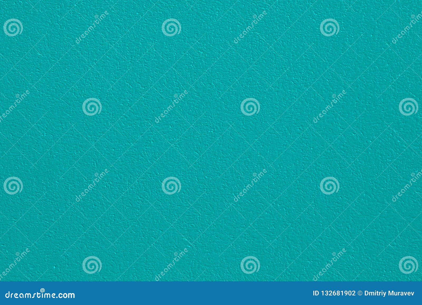 Plastered Concrete Wall, Painted in Emerald Color, Surface Texture in ...