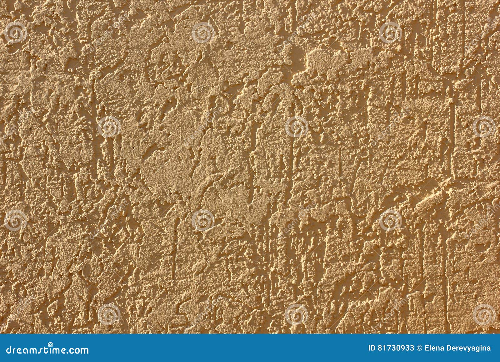 Plastered Wall with a Flesh-colored Furrows Abstract Texture Stock ...