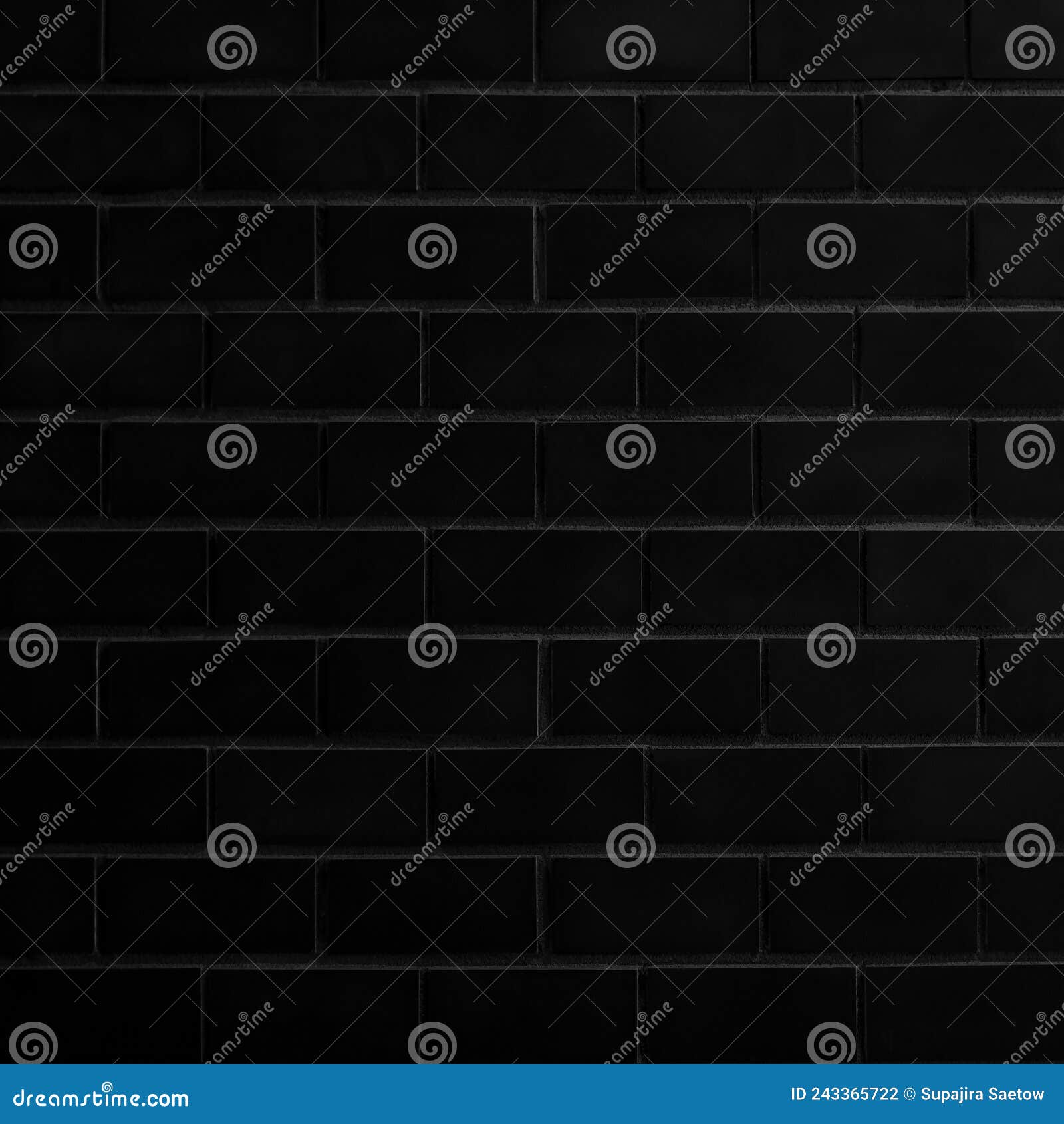 Plastered Wall Horizontal Grid Dark Black Antique Brick Wall Landscape ...