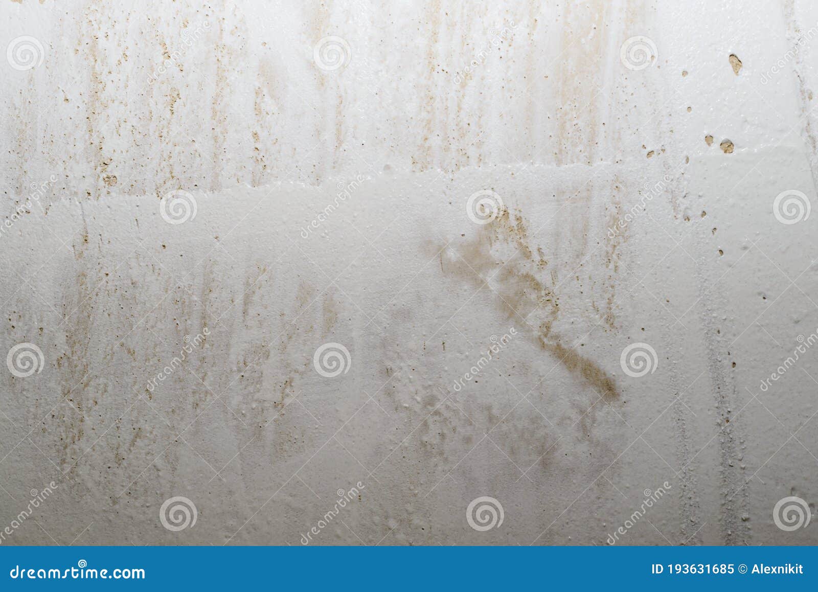Wall With Partially Removed Plaster In The Form Of Figured Drawing Of A ...