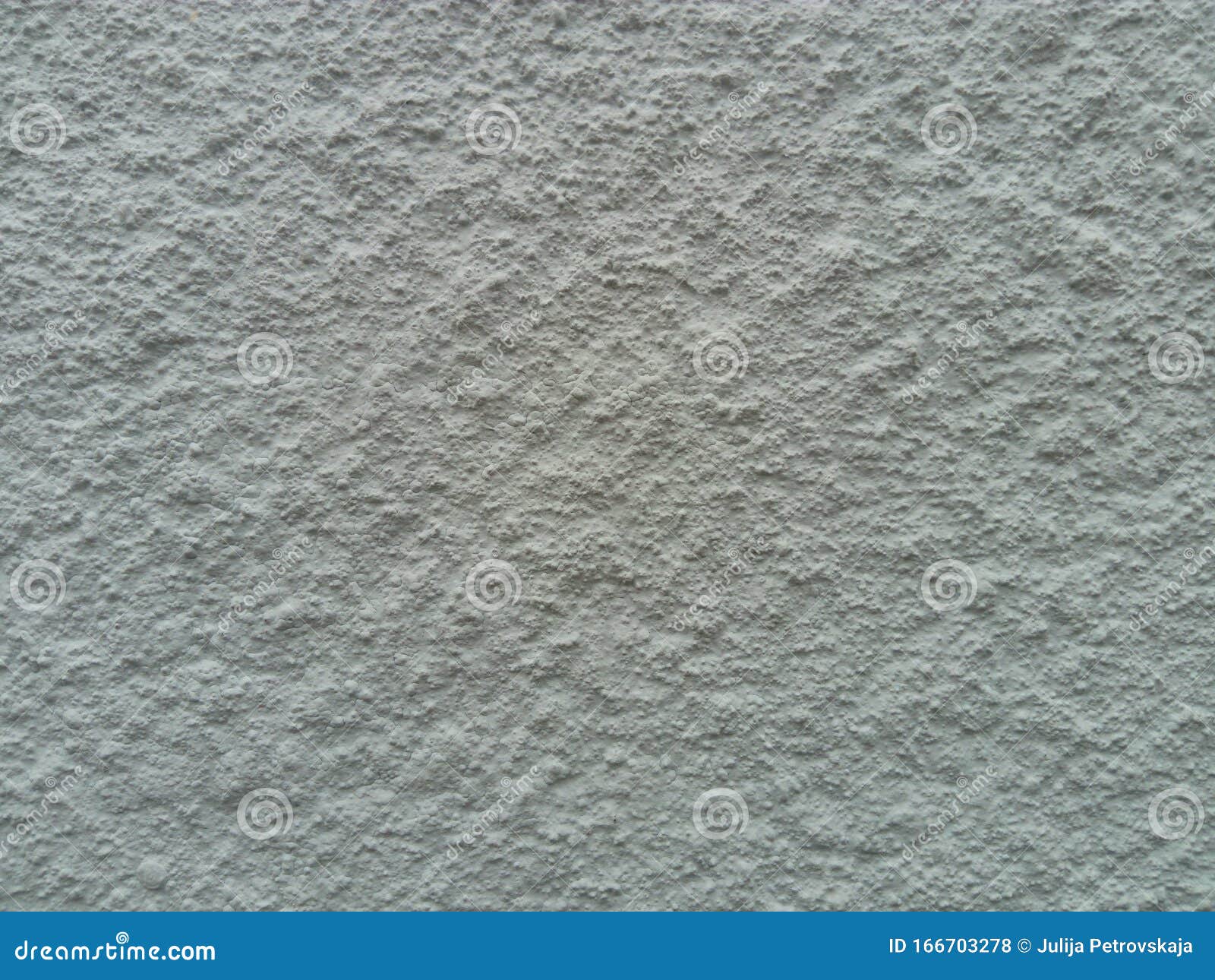 Plastered White Wall. the Finishing Layer is Formed by Hardened Mortar ...