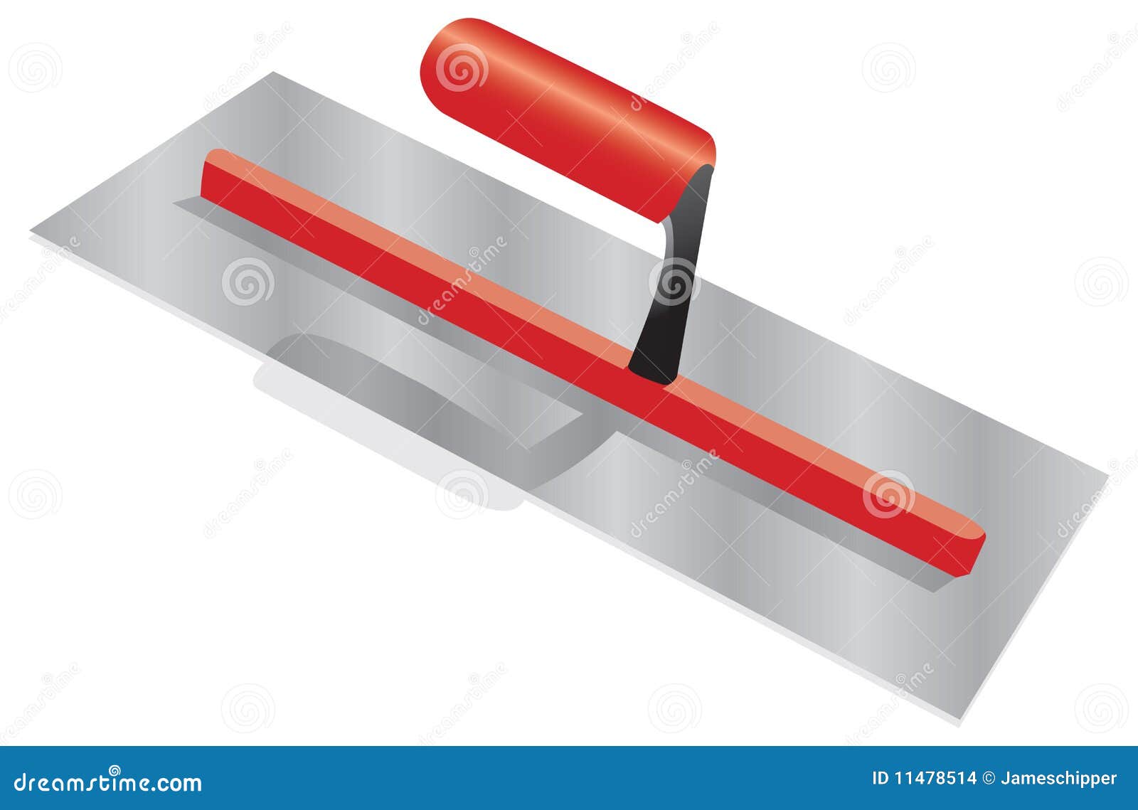 Plasterers trowel stock vector. Illustration of spatula - 11478514