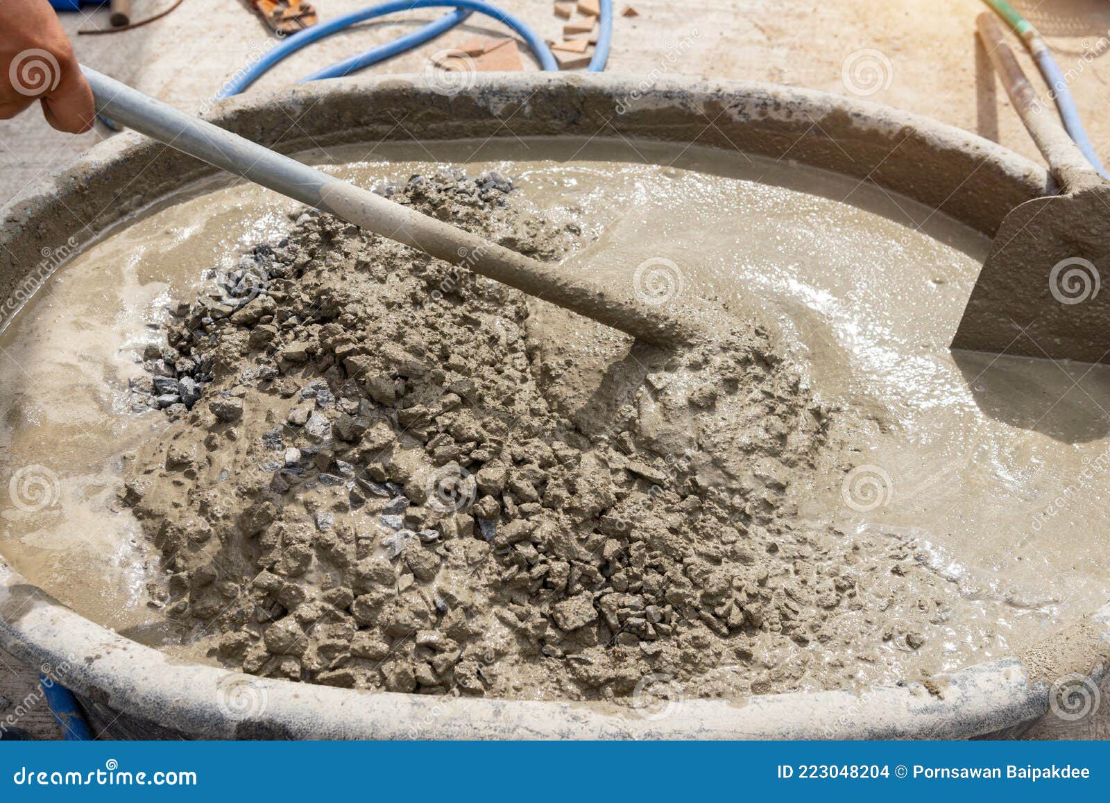 Plastering Equipment, Construction Tools Stock Photo - Image of outdoor ...