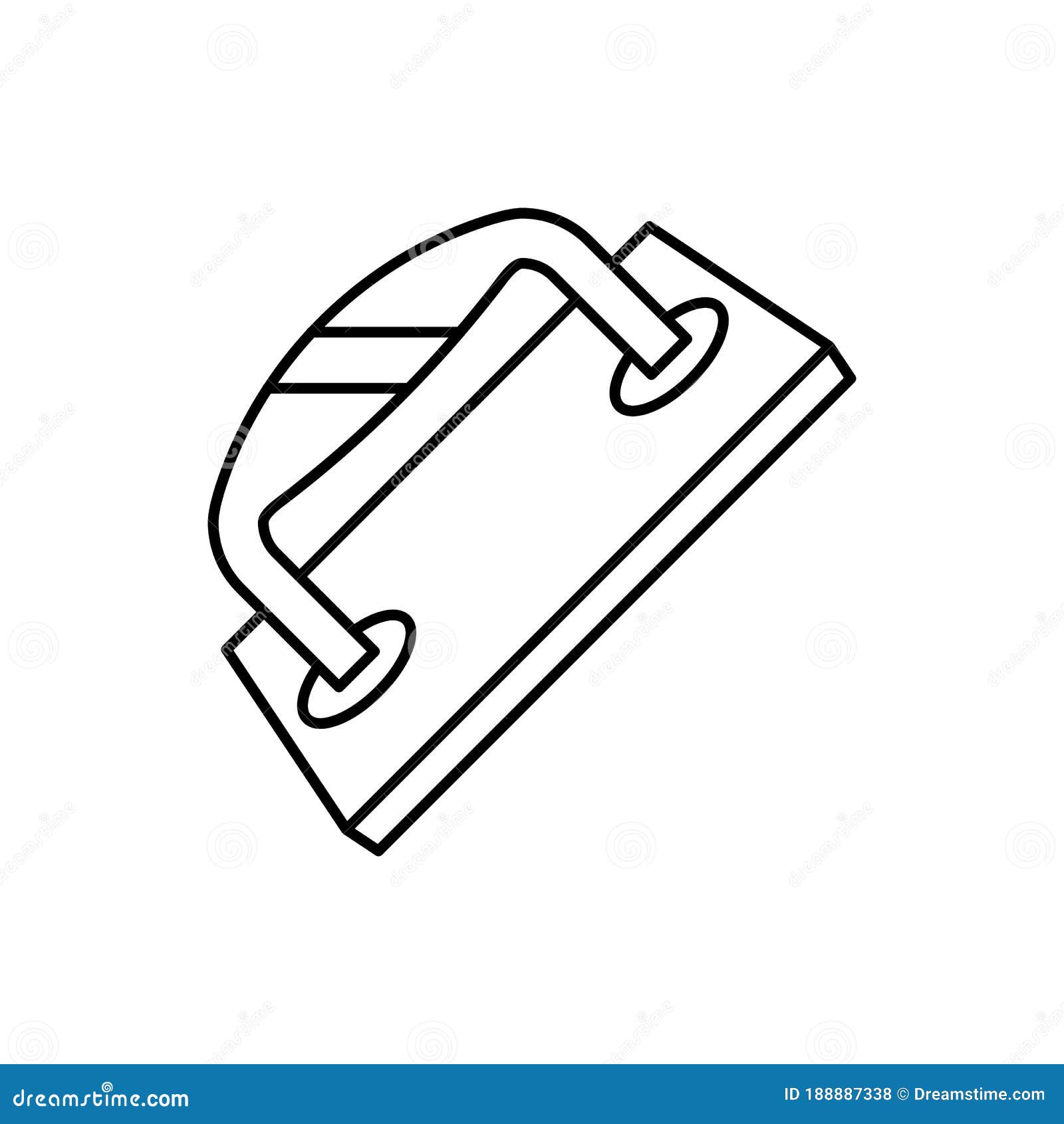Plastering Trowel Icon. Simple Line, Outline Vector Elements of ...