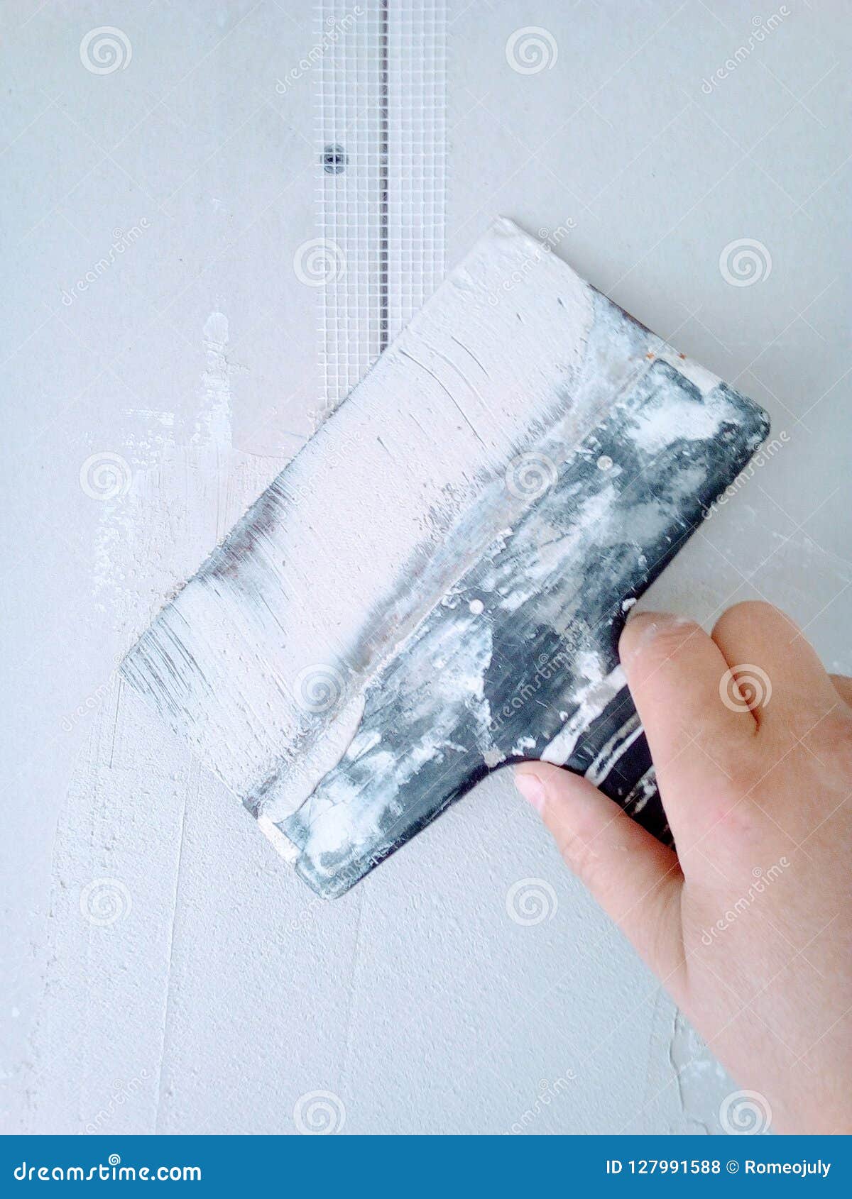 Plastering Work Home Renovation Wall Decoration Plasterboard Plaster ...