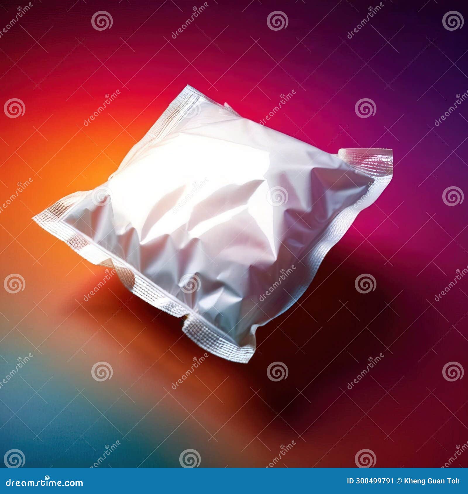 Plastic Bag Pouch, Generic Blank Product Packaging Mockup Stock ...
