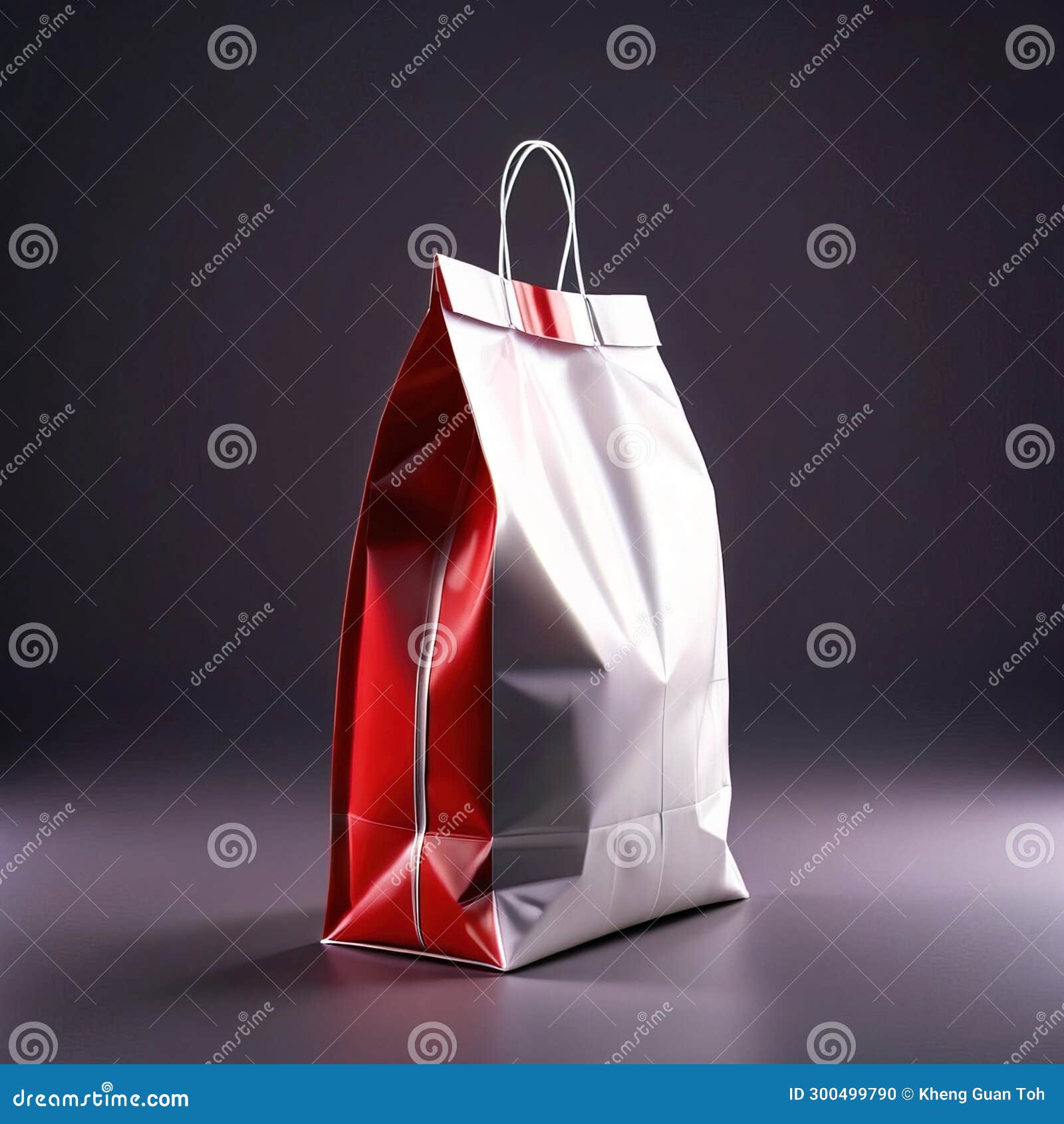 Plastic Bag Pouch, Generic Blank Product Packaging Mockup Stock ...