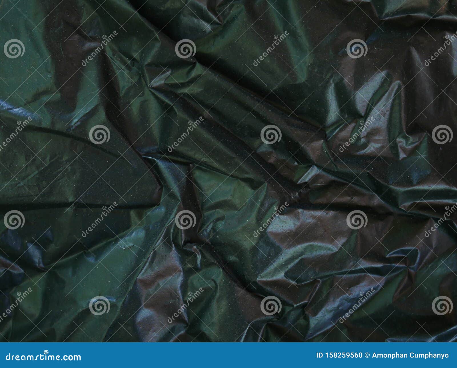 Dirty Plastic Wrap Abstract Background, Black Plastic Bag Stock Photo ...