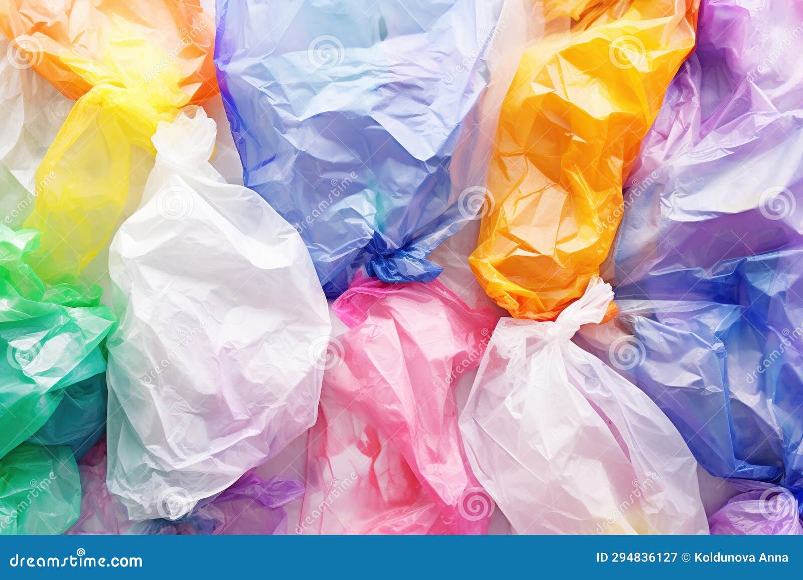 Plastic Bags, Concept of Ecological Plastic Problem Stock Image - Image ...