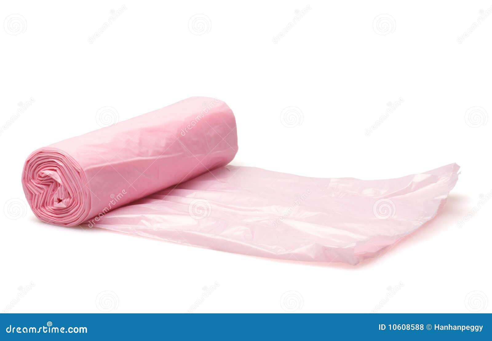 Plastic bags roll stock photo. Image of environment, container - 10608588
