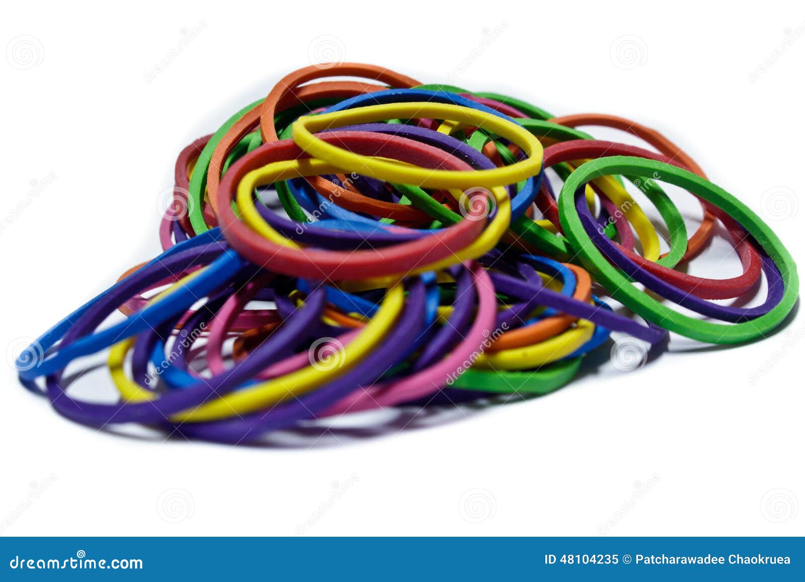 Plastic band stock image. Image of green, collection - 48104235