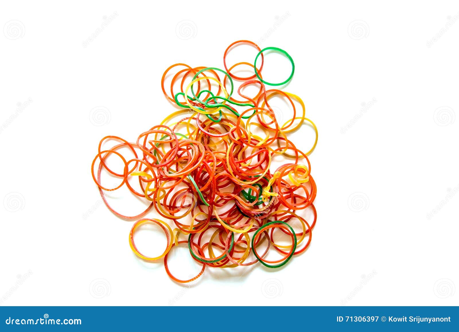 Plastic band stock image. Image of heap, merchandise - 71306397