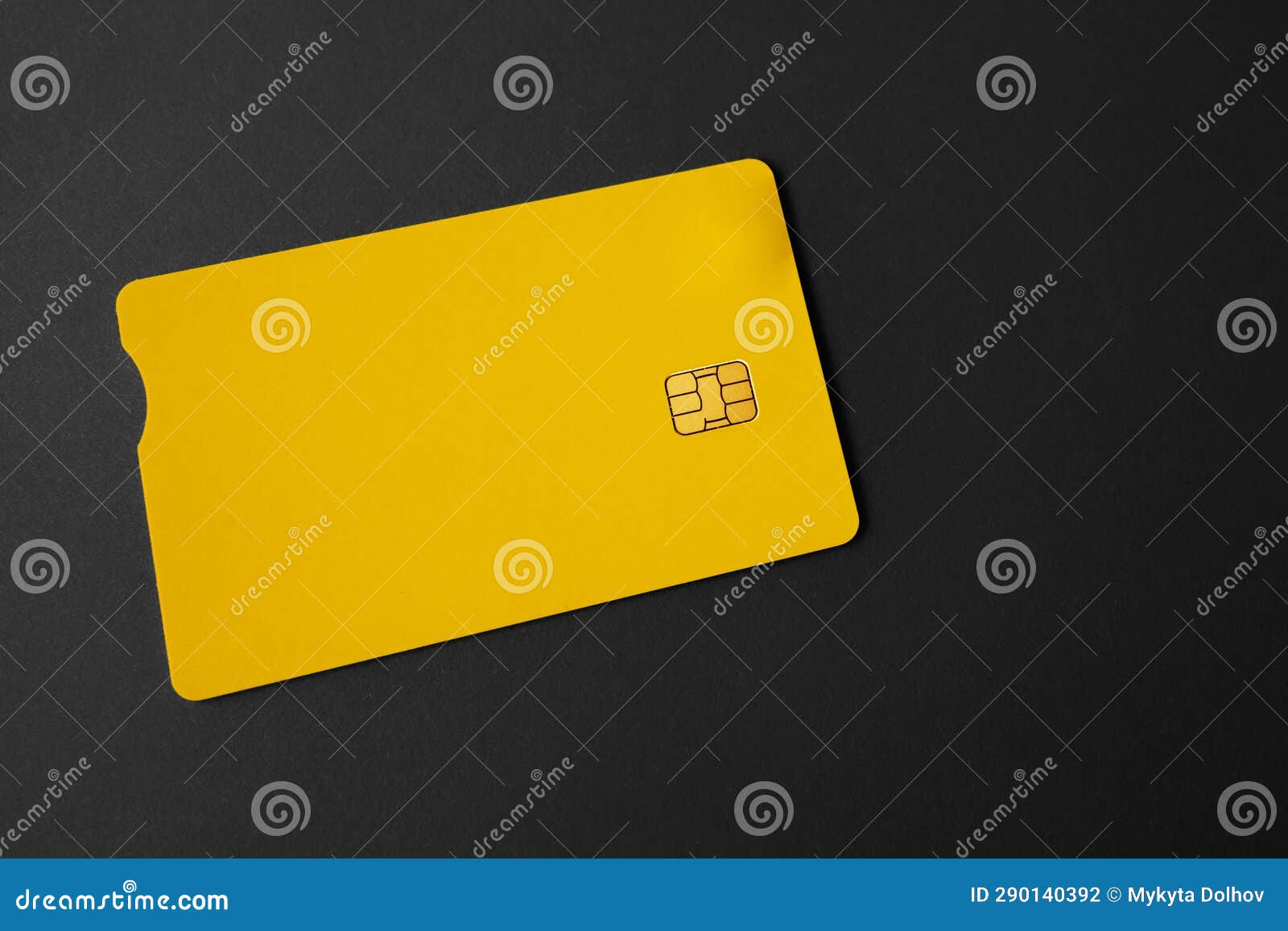 Plastic Bank Card on a Gray Background Stock Photo - Image of business ...