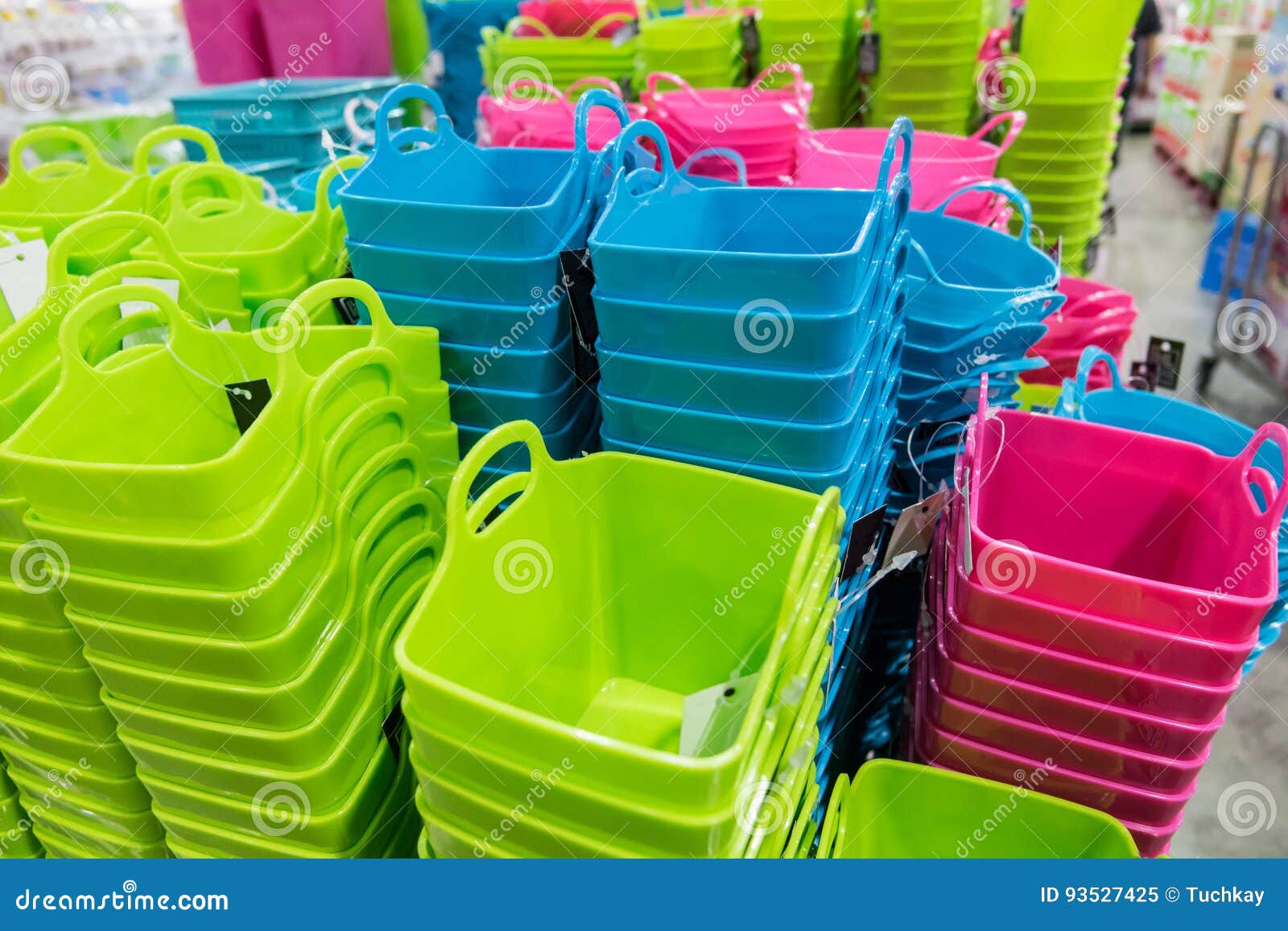 Plastic basket stock image. Image of market, exotic, tray - 93527425