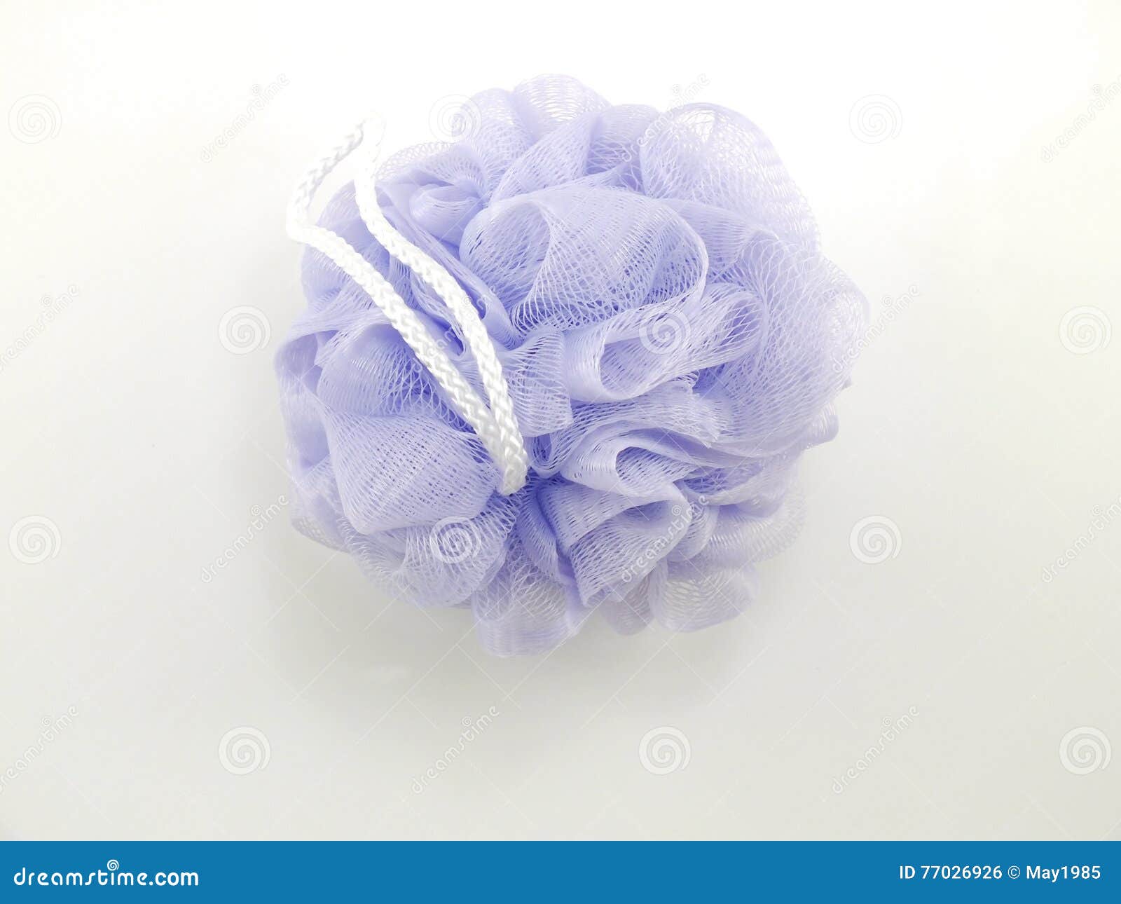 Plastic Bath Puff for Shower Cleaning and Scrub Body Stock Photo ...