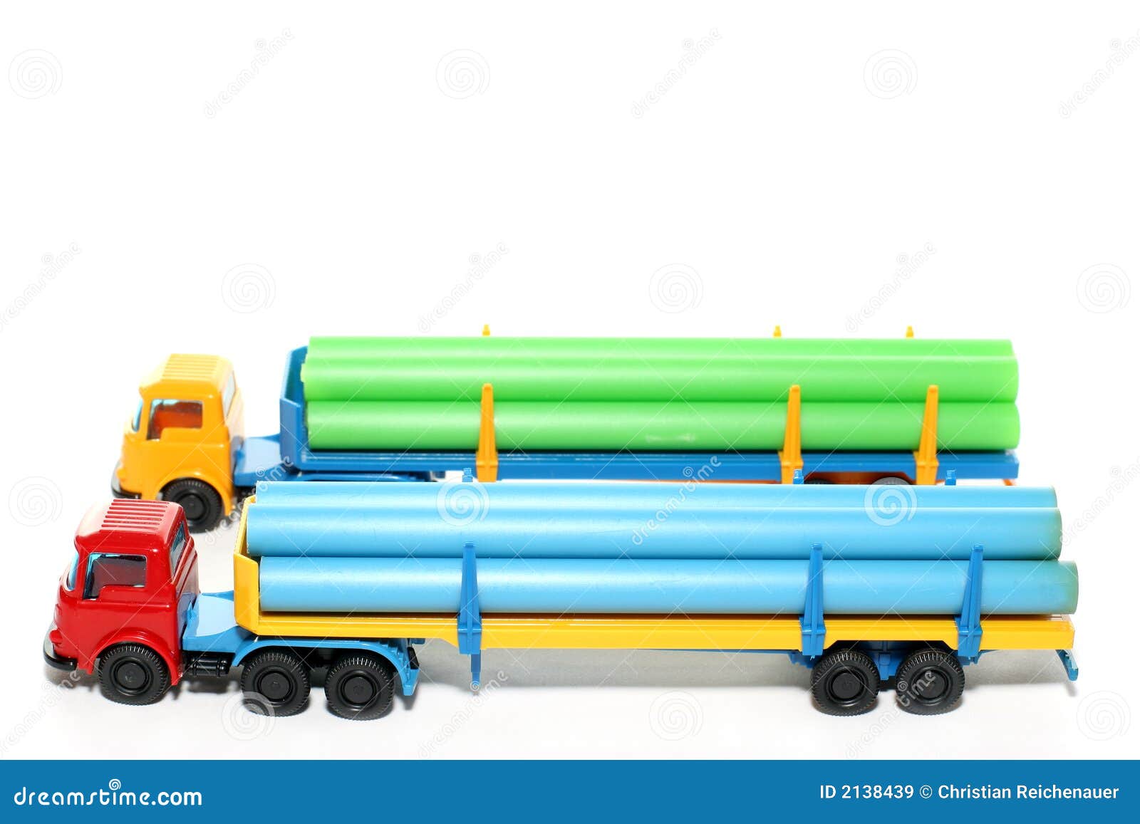 Plastic Bedford Pipe Transport Stock Image - Image of child, collecting ...