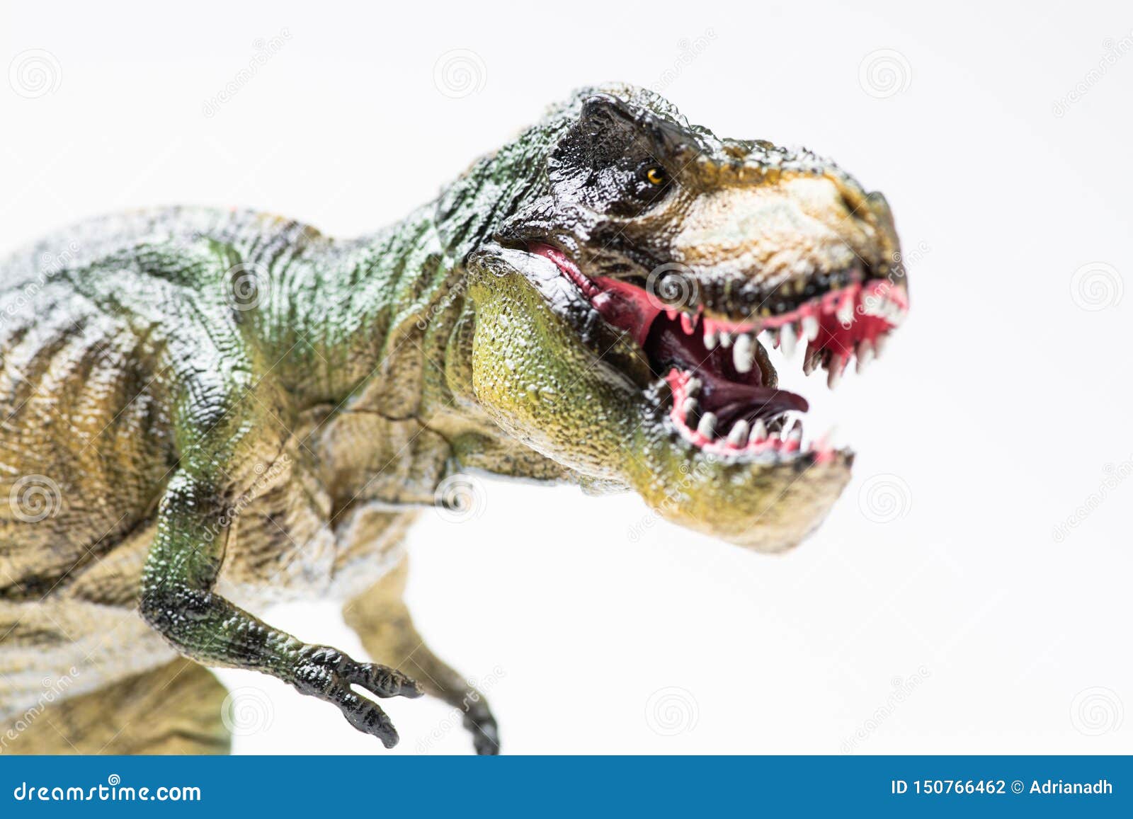 Plastic beeldje t -t-rex stock foto. Image of hagedis - 150766462