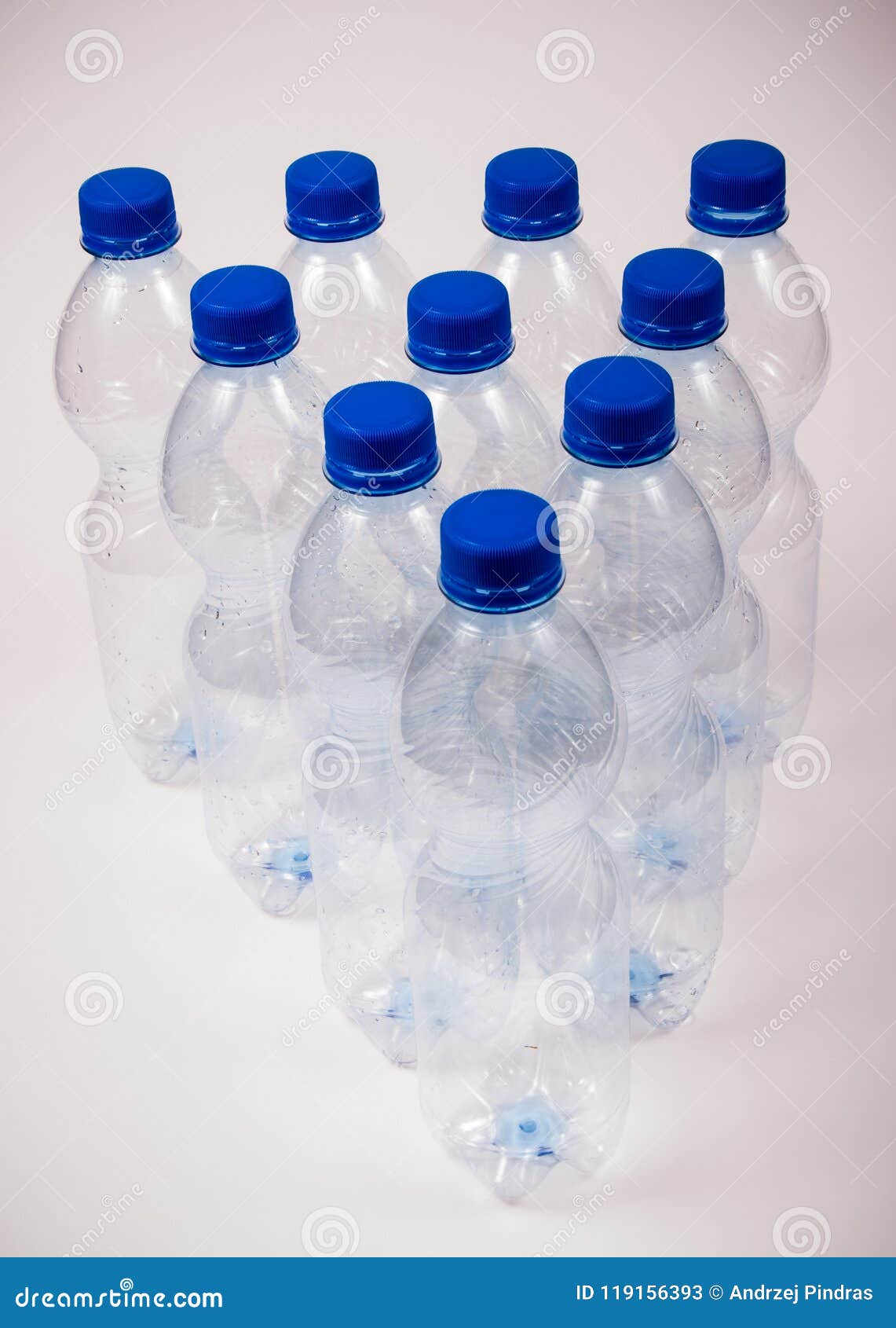 Plastic Beverage Bottles. Recycling Concept . Stock Image - Image of ...