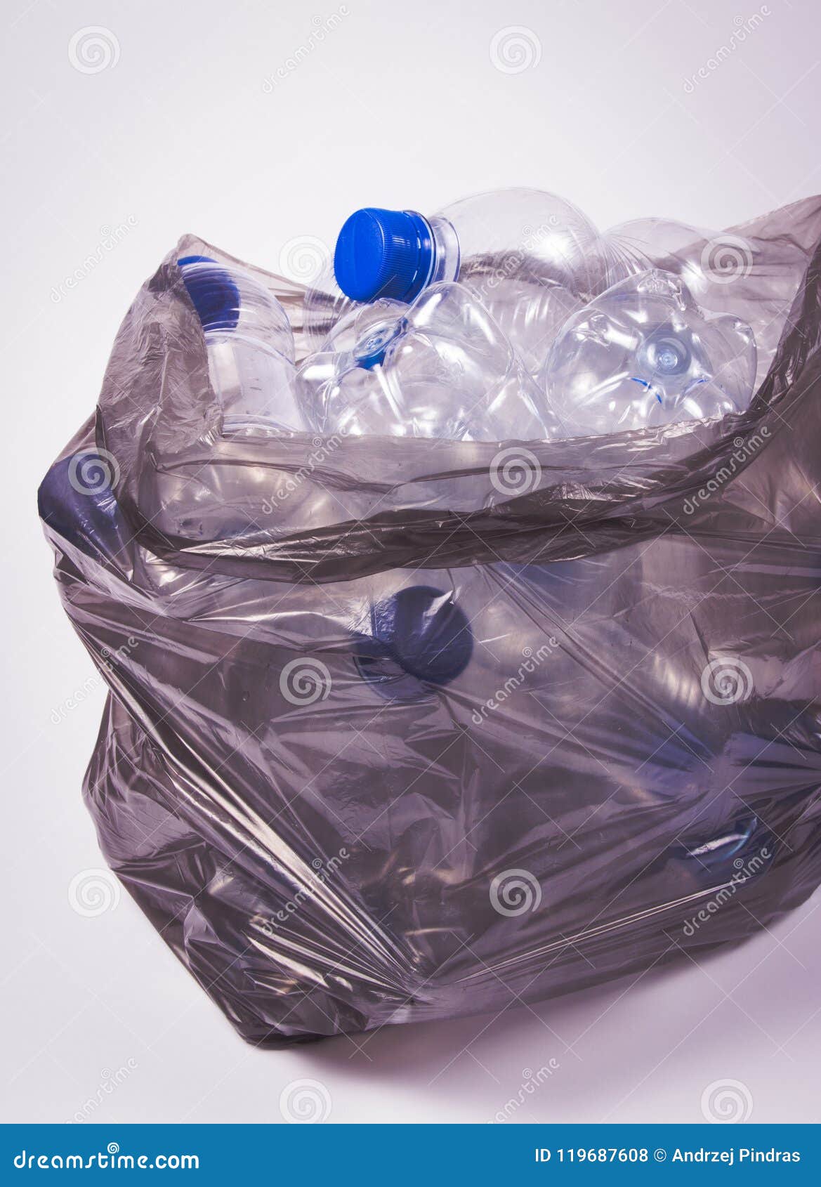 Plastic Beverage Bottles. Recycling Concept . Stock Photo - Image of ...