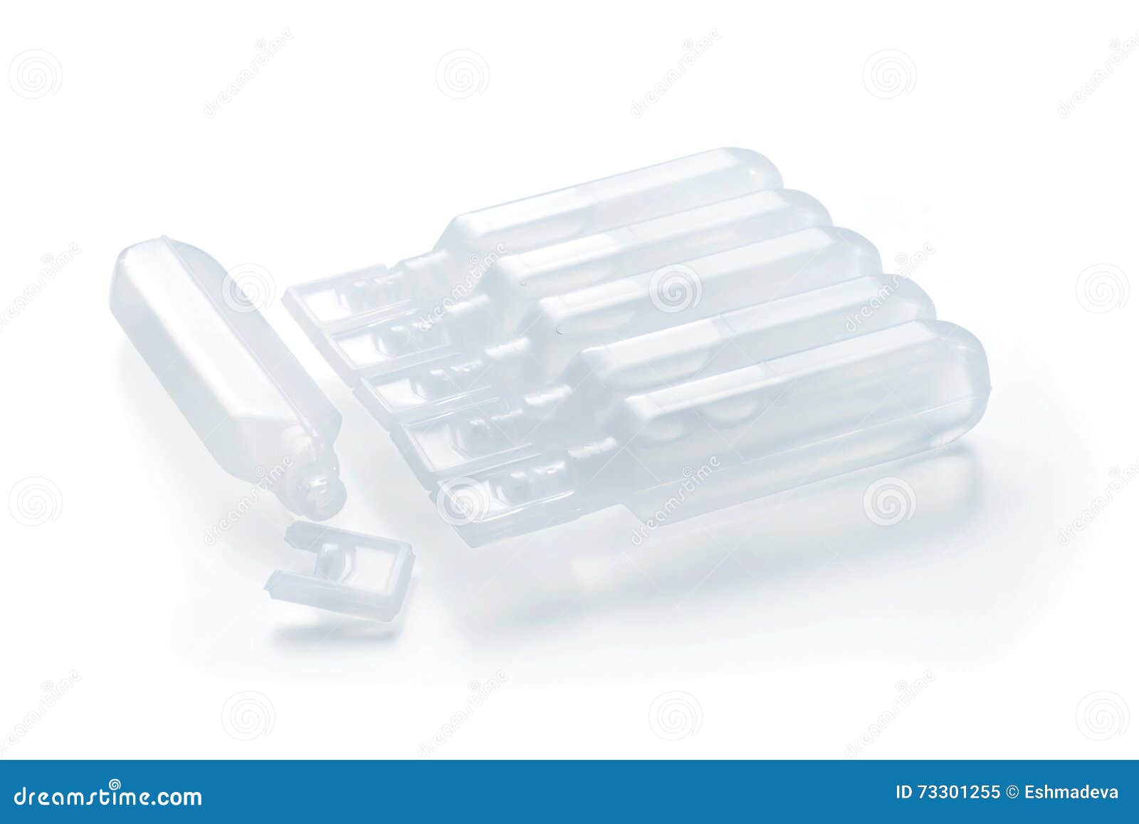 Plastic BFS ampules stock image. Image of group, chemically - 73301255