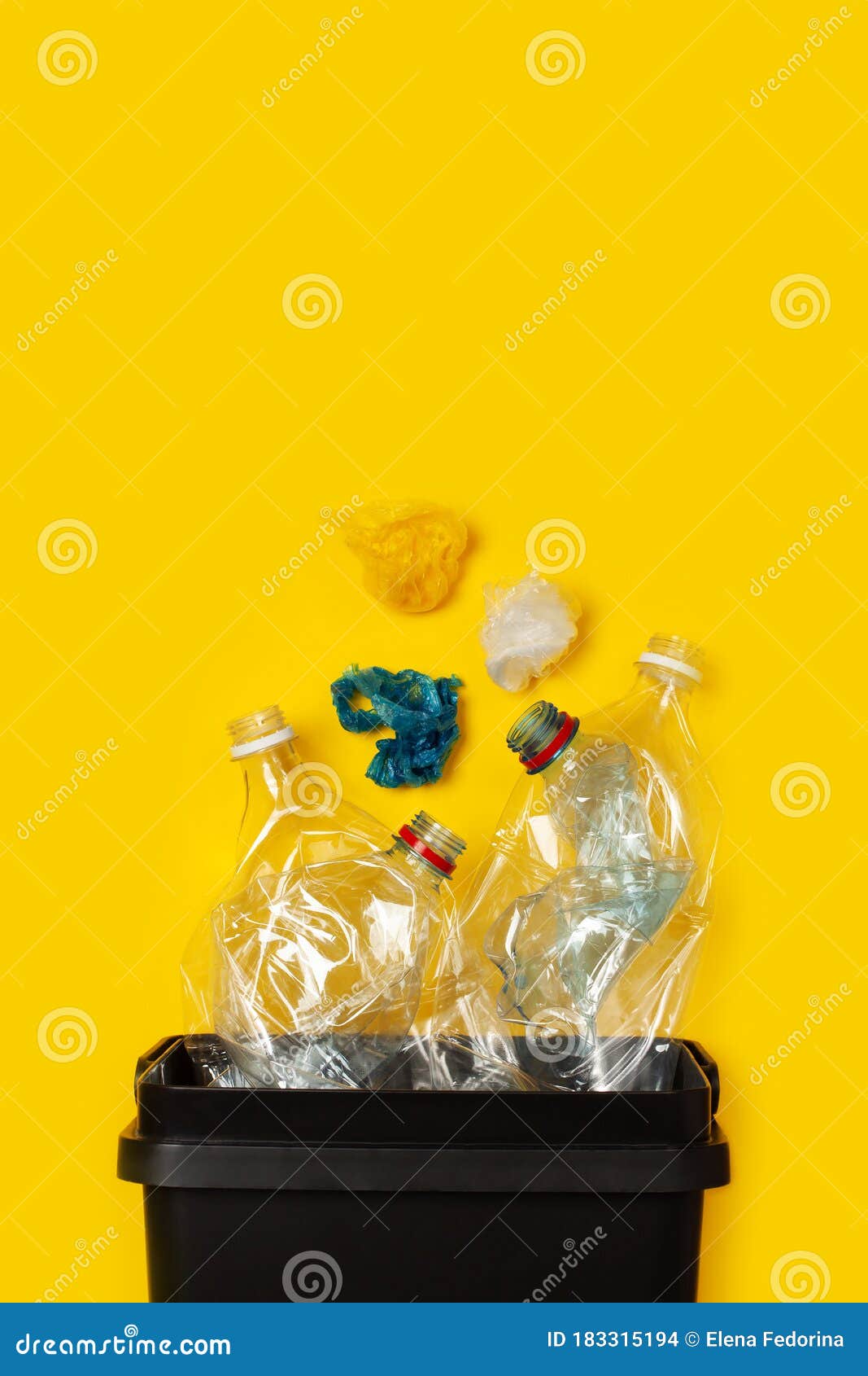 Separate Collection of Waste Stock Photo - Image of pollution, plastic ...